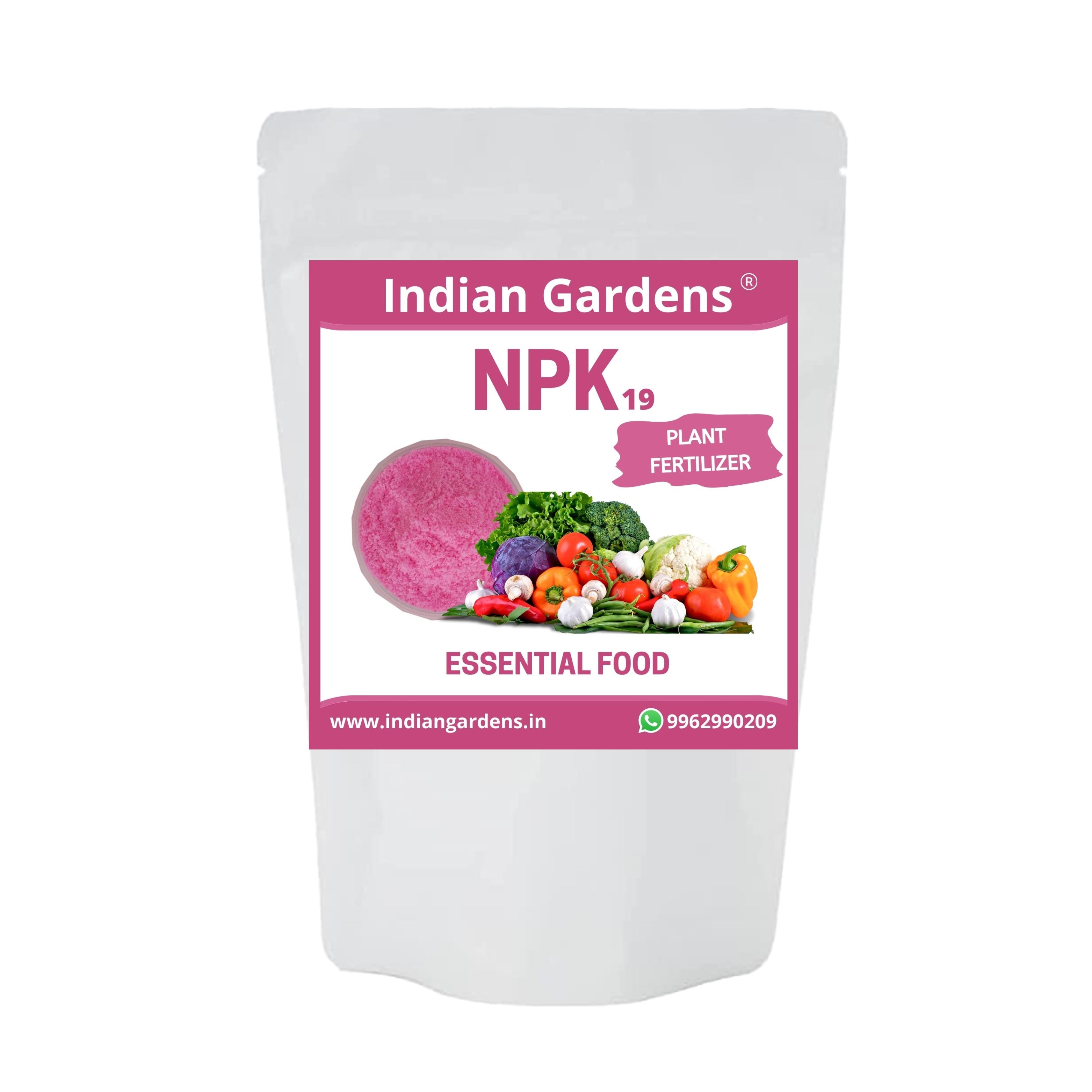Npk 19 Fertilizer Powder For Plants – Indian Gardens