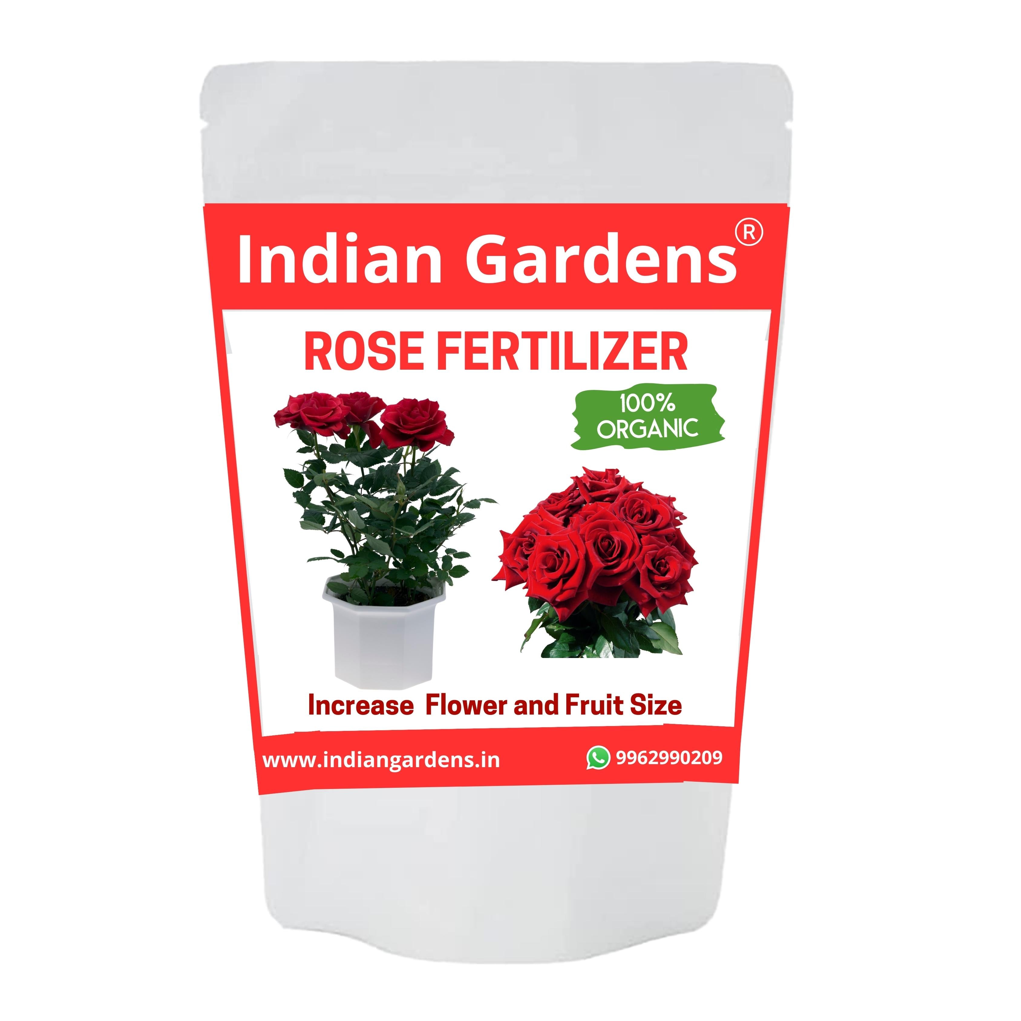 Rose Fertilizer - 0.5 Kg – Indian Gardens